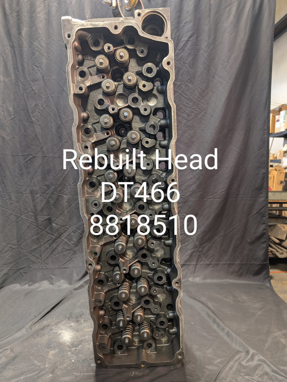 Rebuilt 7098211C92 DT466E MaxxForce DT Twin Turbo Cylinder Head – Young ...