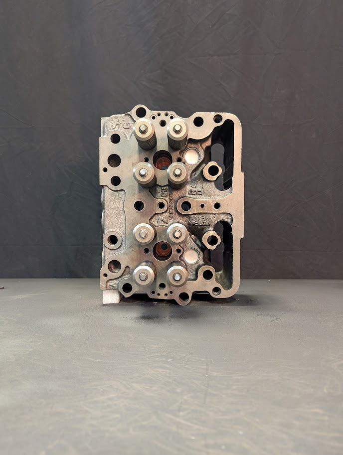 REBUILT CYLINDER HEAD N14 CELECT PLUS W/ DIAGONAL EXHAUST BOLTS # 3078 ...